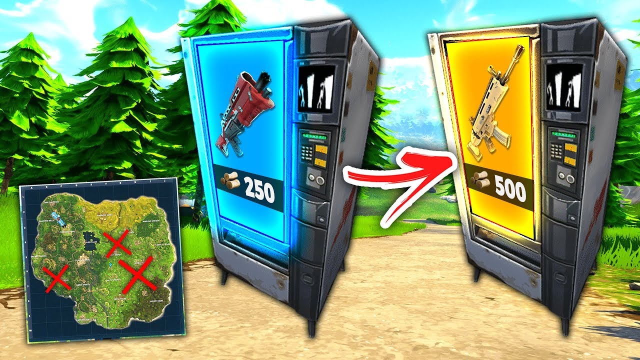 *NEU* AUTOMAT jetzt in verschiedenen VARIANTEN (LEGENDÄR) 🎰 | Fortnite ...