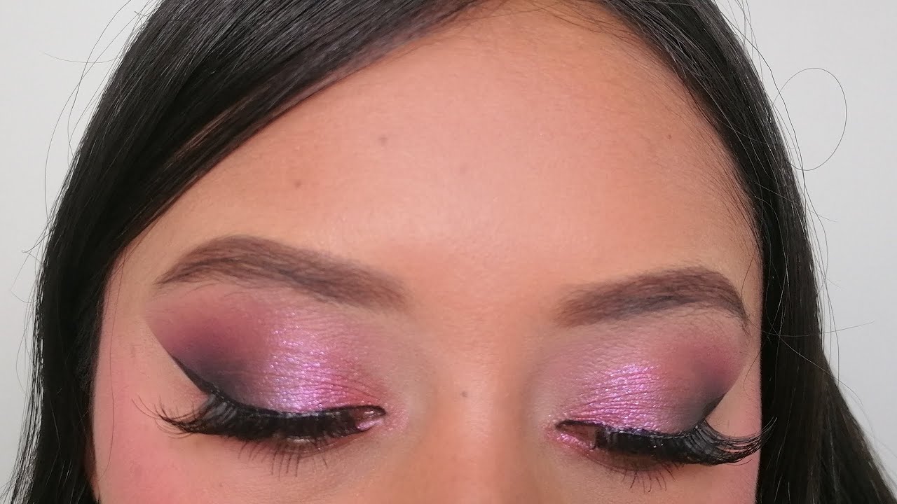 maquillaje fácil para principiantes rosa #makeup #maquillajefacil # ...