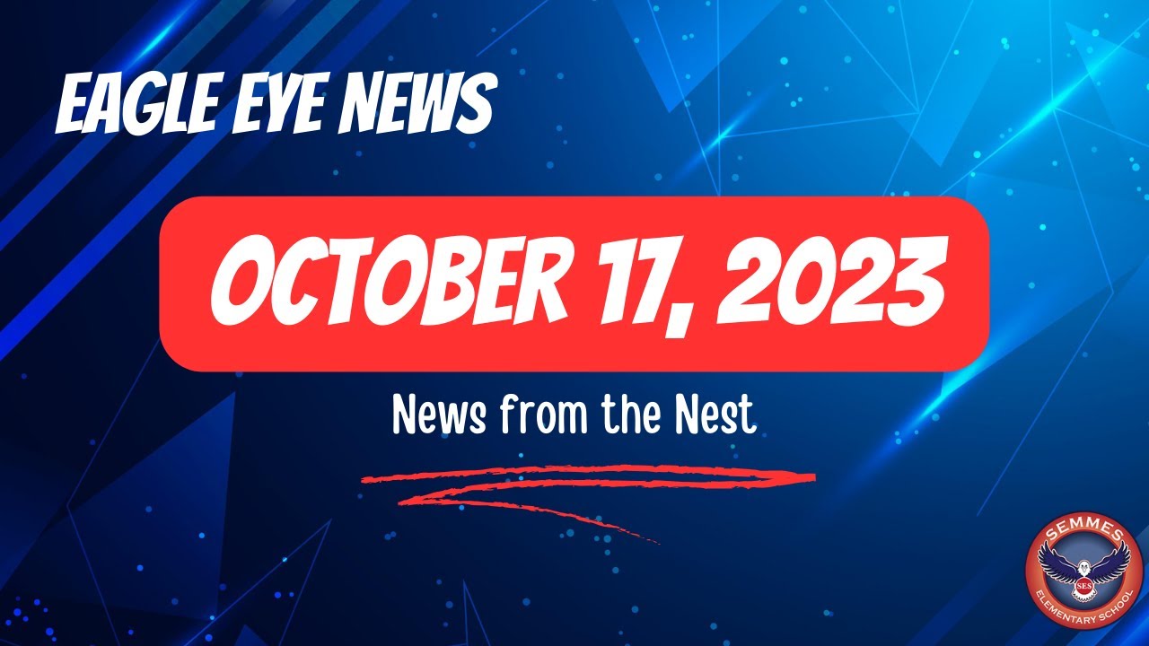 Morning Announcements, Thursday Oct. 19, 2023 - YouTube