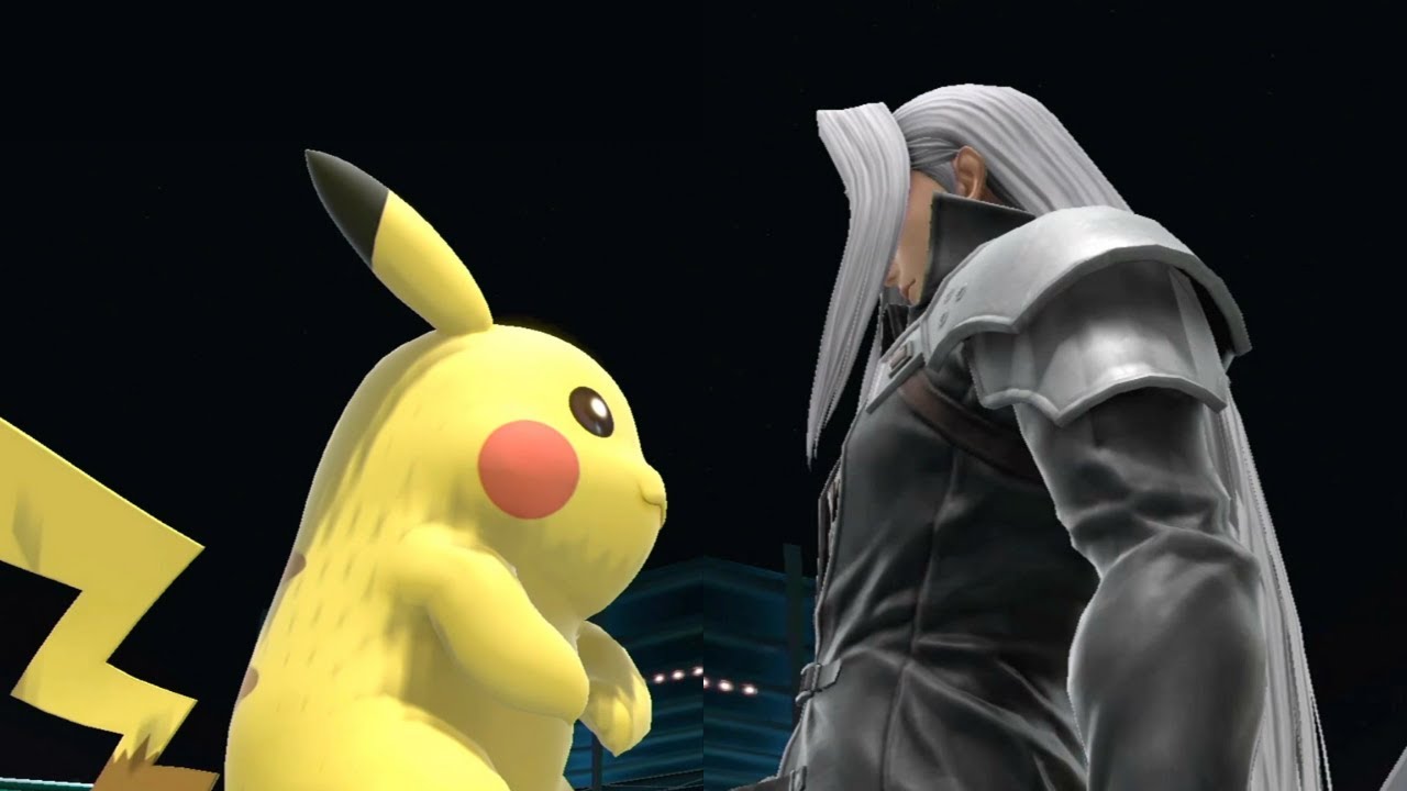 Pikachu opens up to Sephiroth - YouTube