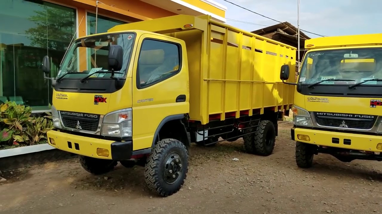 New canter 4wd - YouTube