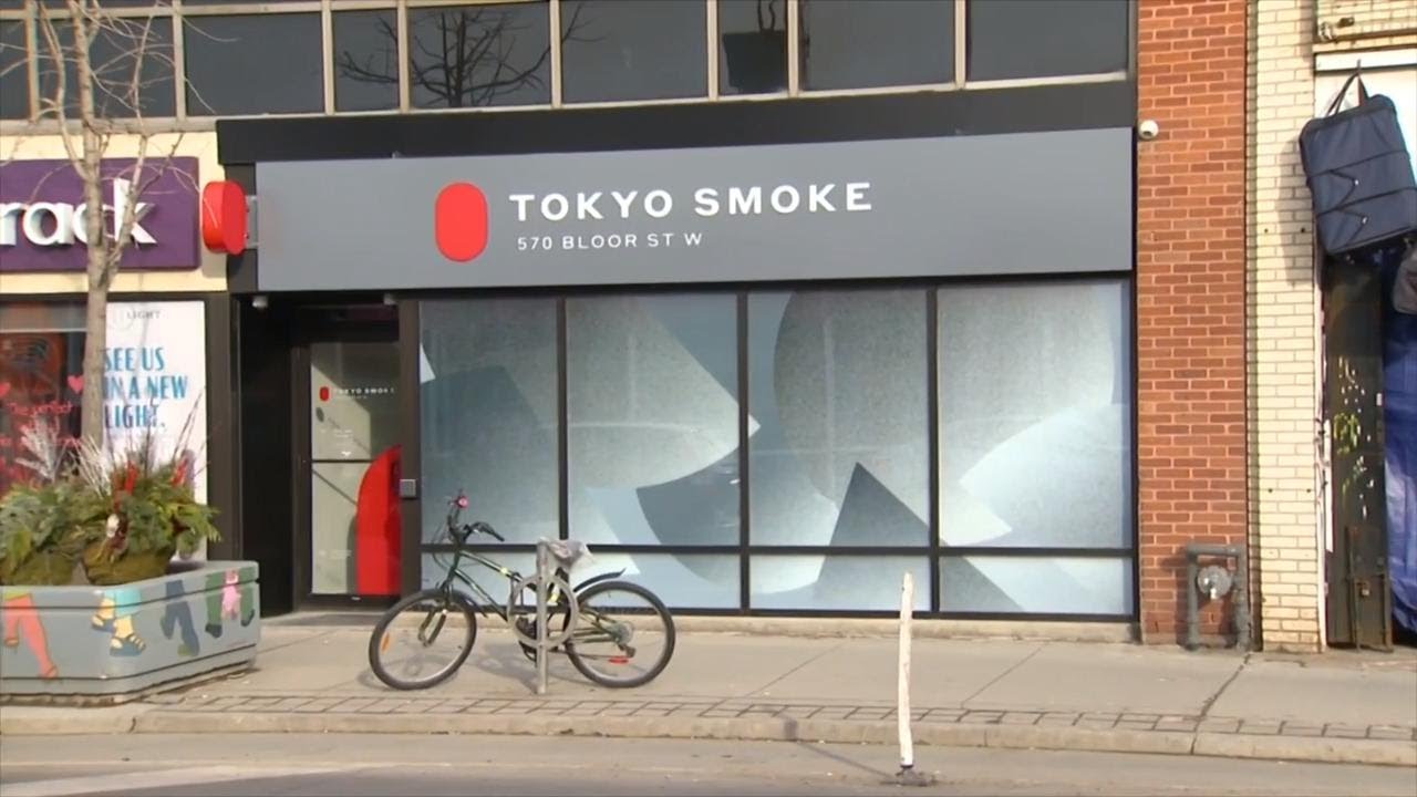New Tokyo Smoke cannabis store opens in Annex - YouTube