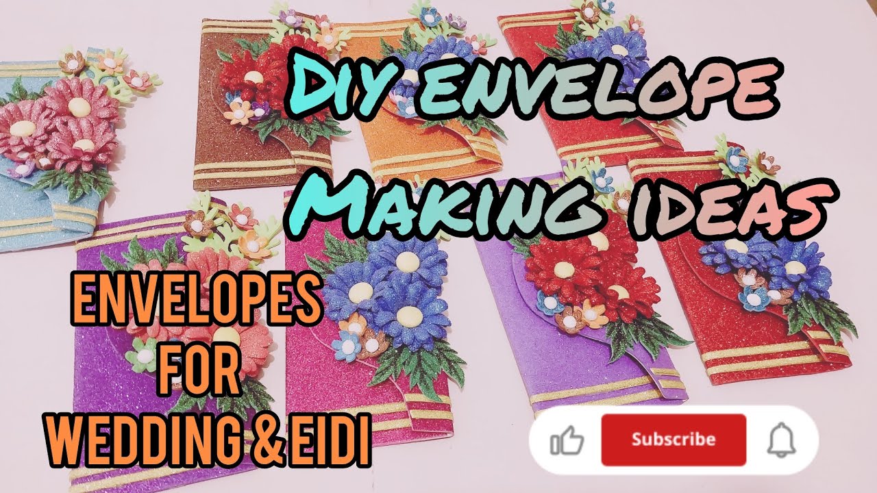 DIY envelopes making||How to make envelopes||Easy envelopes craft ideas ...