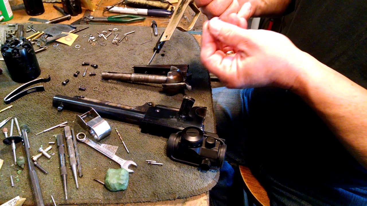 A lesson in Assembly and Disassembly on a Colt Walker style Percussion ...