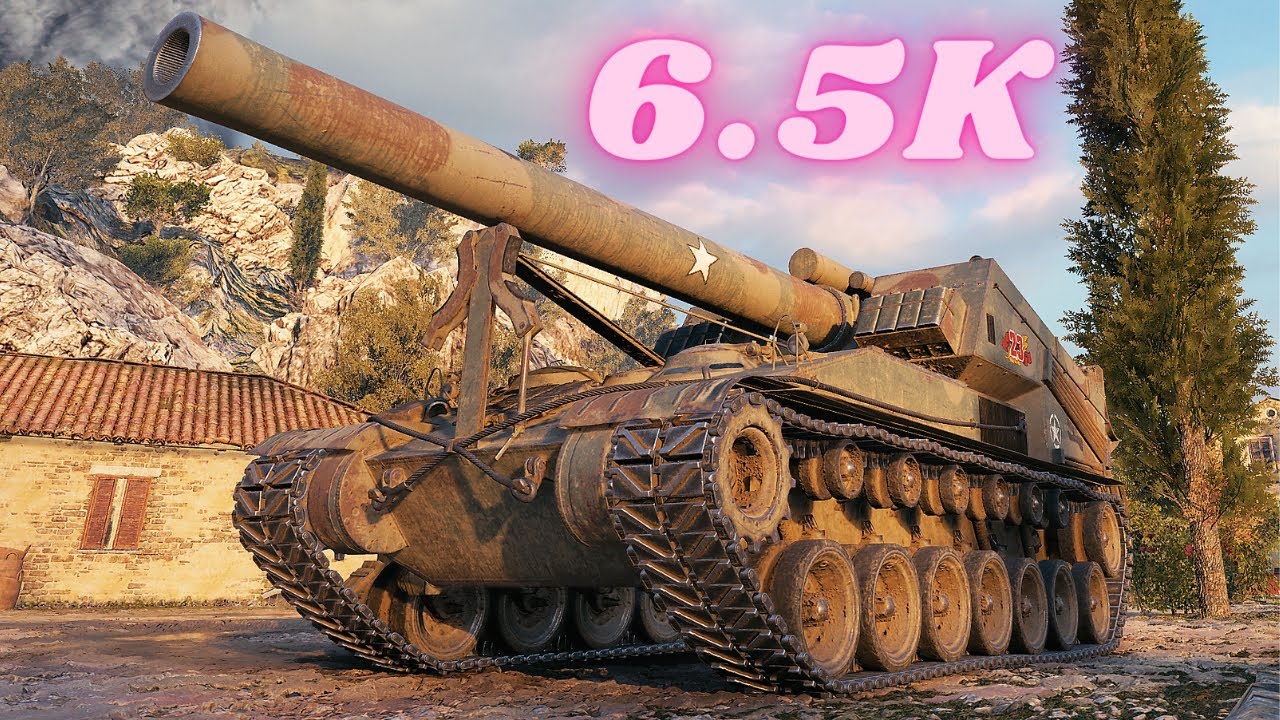 T92 HMC 6.5K Damage World of Tanks,WoT Replays tank battle - YouTube