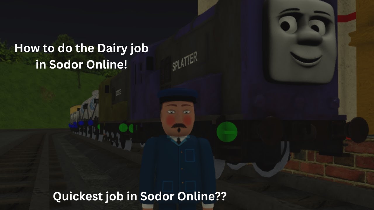 How To Do The Dairy Job In Sodor Online Jobs A' Plenty!🚂🌎 - YouTube
