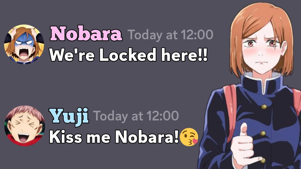 If Gojo Locked Yuji and Nobara in the Same Room... - YouTube