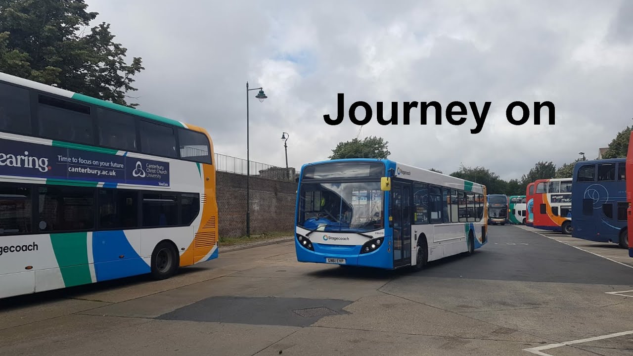 28609 GN61 EVP - Stagecoach South East Scania E300 - YouTube