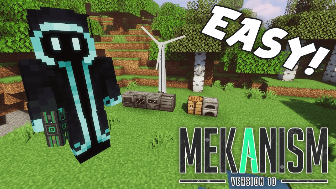 How To Get Early POWER With Mekanism - YouTube
