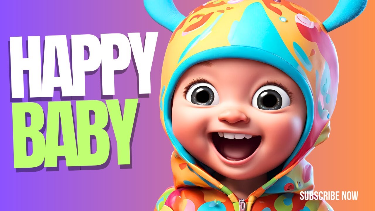 Happy Baby Song 💖💜 | Nursery Rhymes & Baby Songs Compilation 💖💜 - YouTube