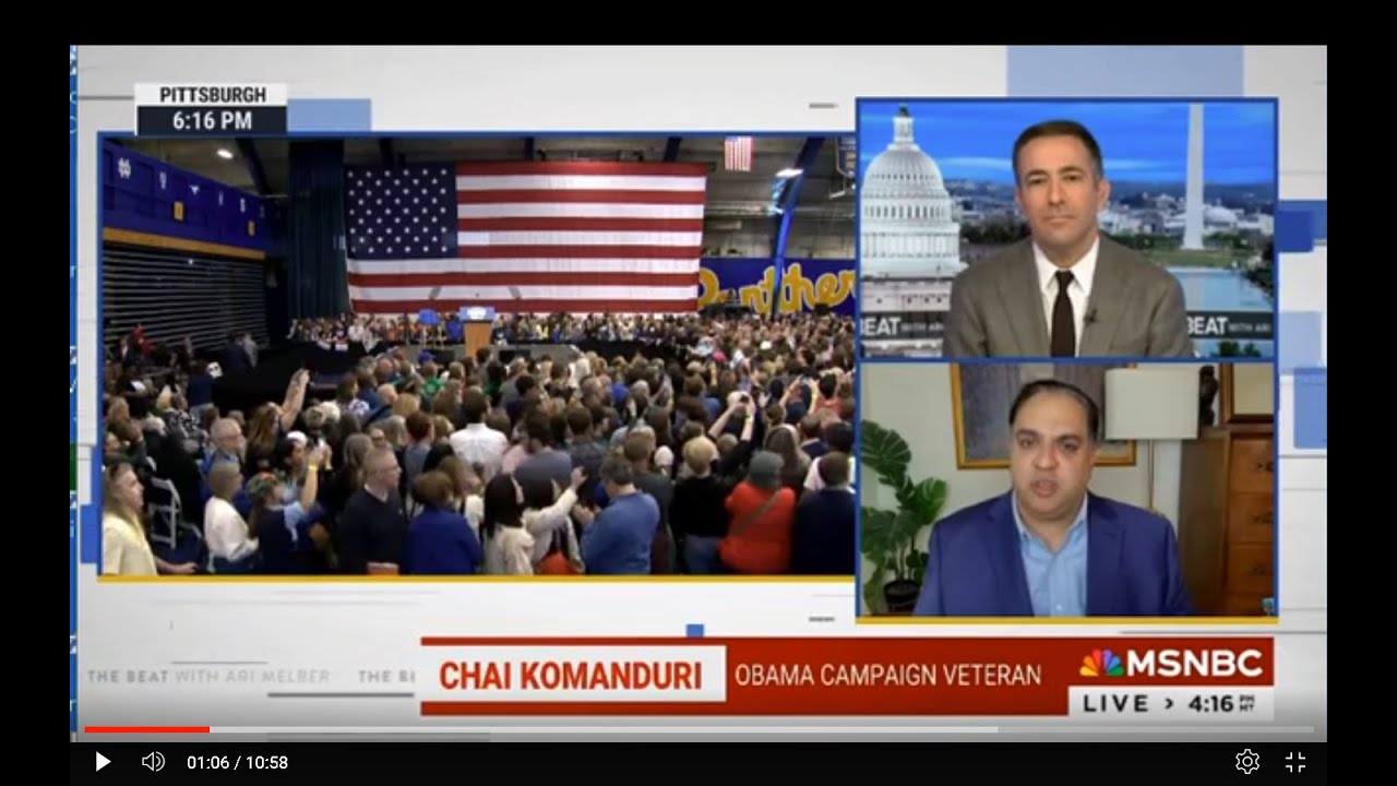 Chai MSNBC Oct 10 2024 - YouTube