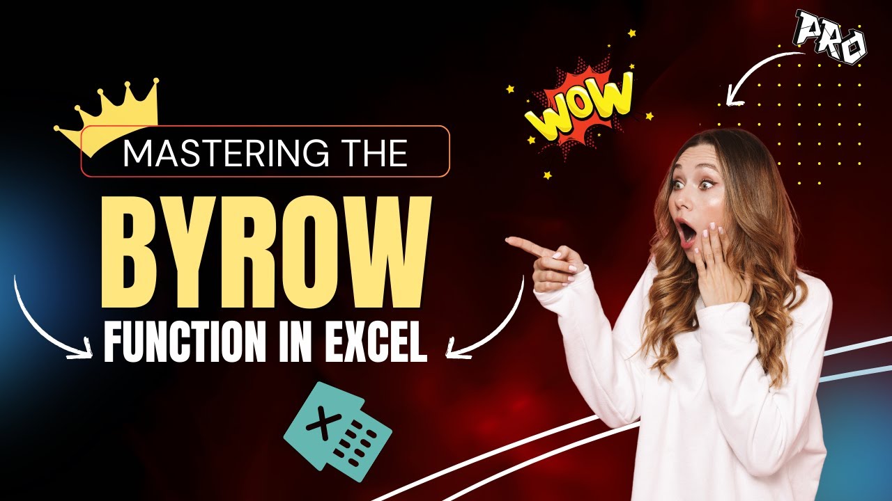 Excel BYROW Function Makes Data Analysis a Breeze #excel #dataanalysis #exceltips # ...