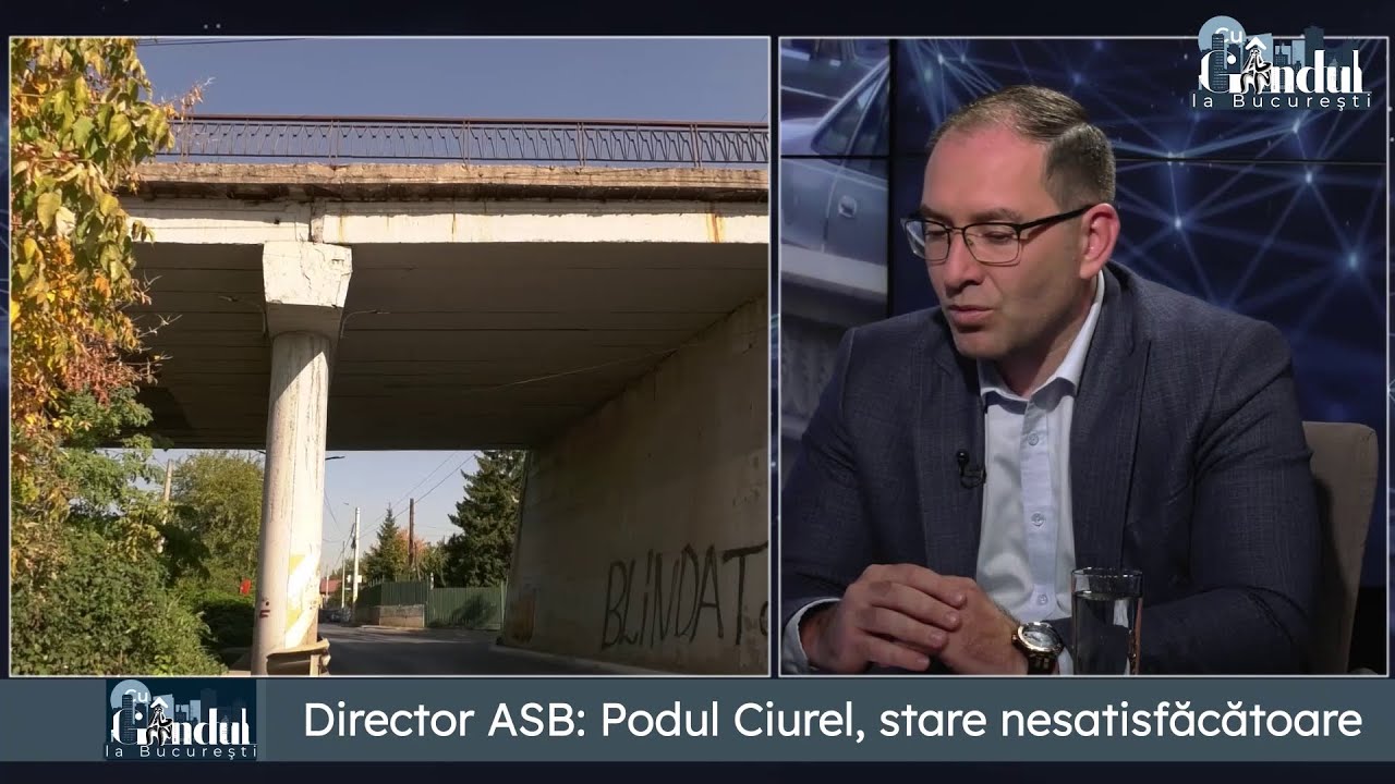 Despre poduri, pasaje, asfaltări, semafoare, cu Marian Bârgău, director ...