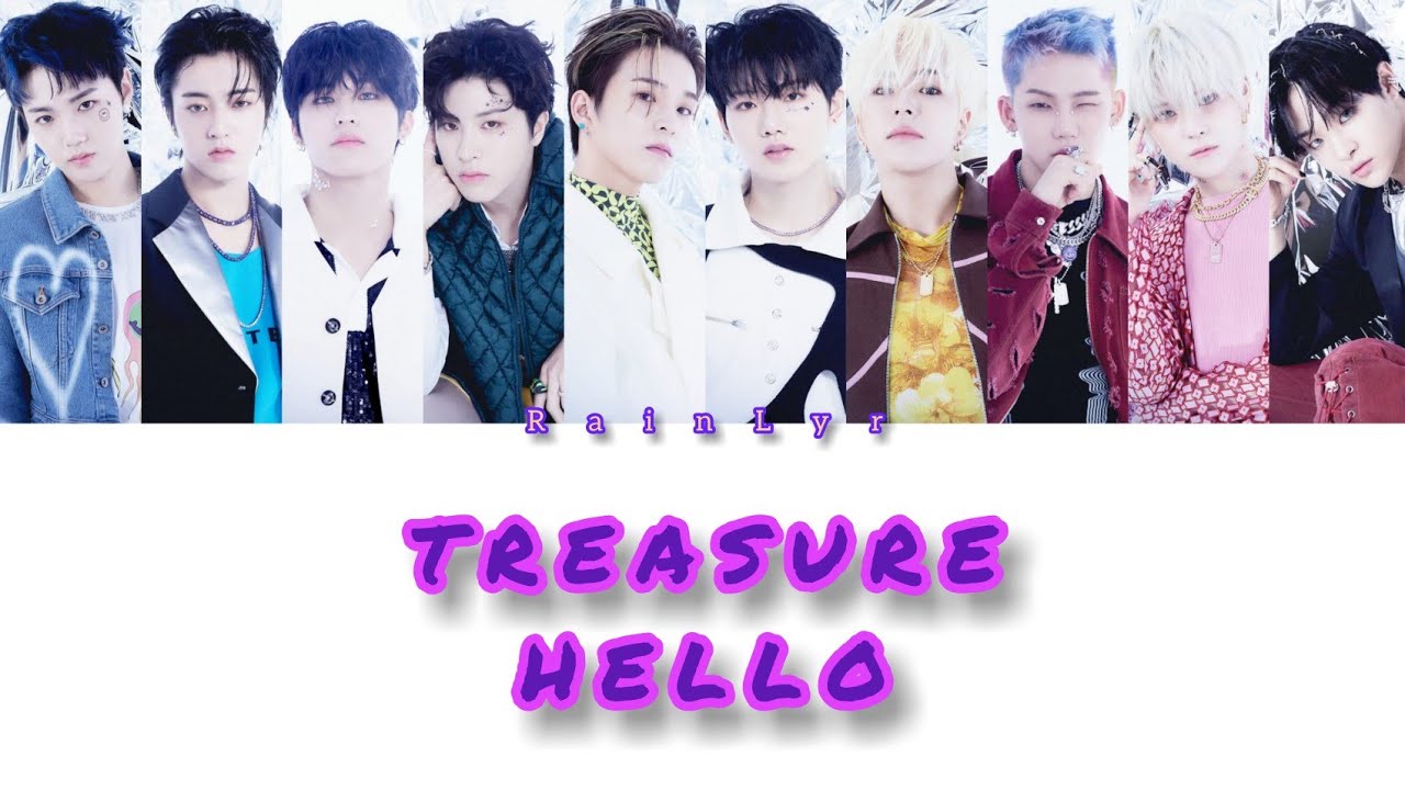 Treasure (트레저) - Hello Lyrics Romanization - YouTube