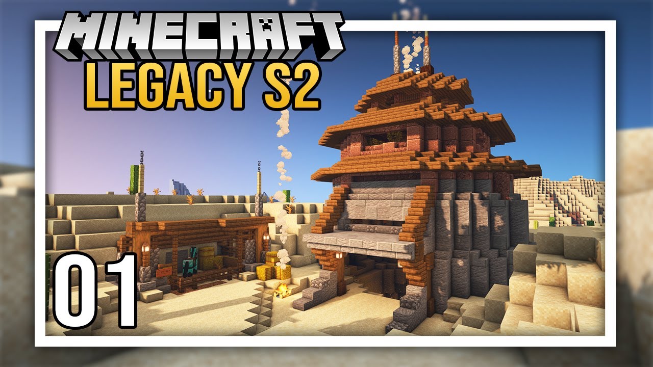 Nether Adventures with Sausage & Python + Starter Base! | Episode 1 ...