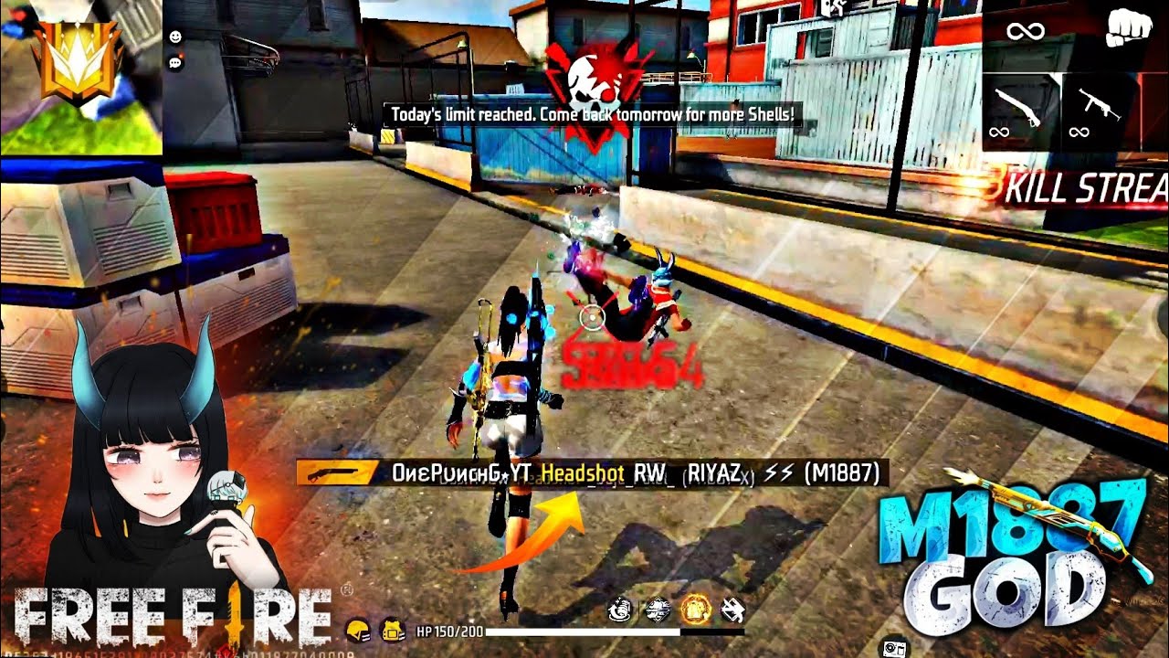 free fire training mode gameplay headshot pc RYZEN 5 5600G FREE FIRE ...