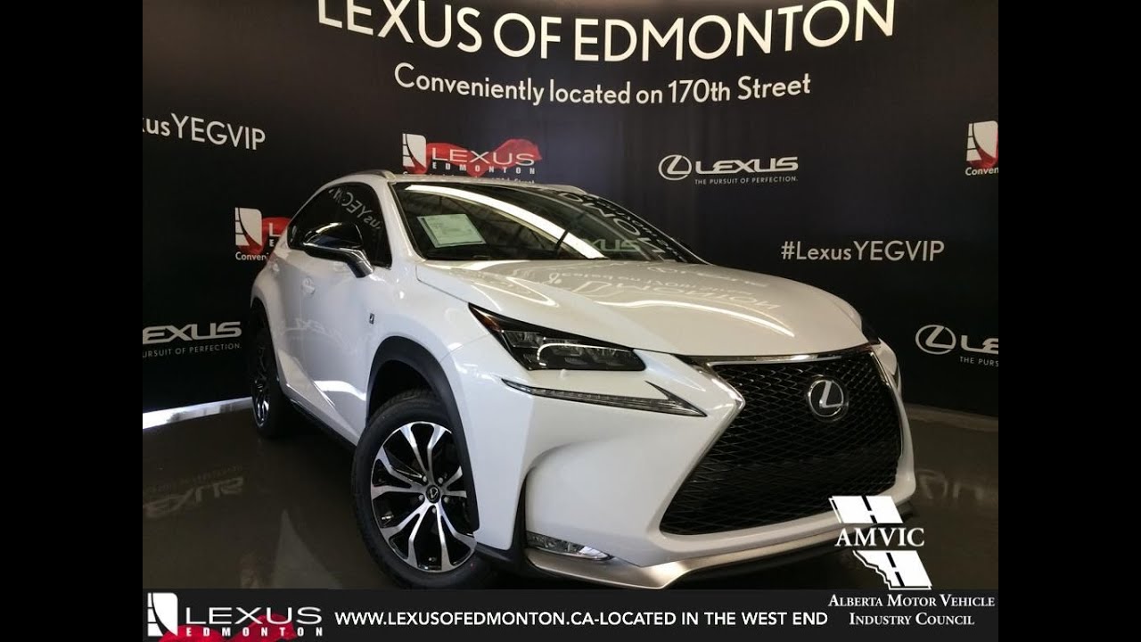 2016 Ultra White Lexus NX 200t AWD F Sport Series 1 In Depth Review ...