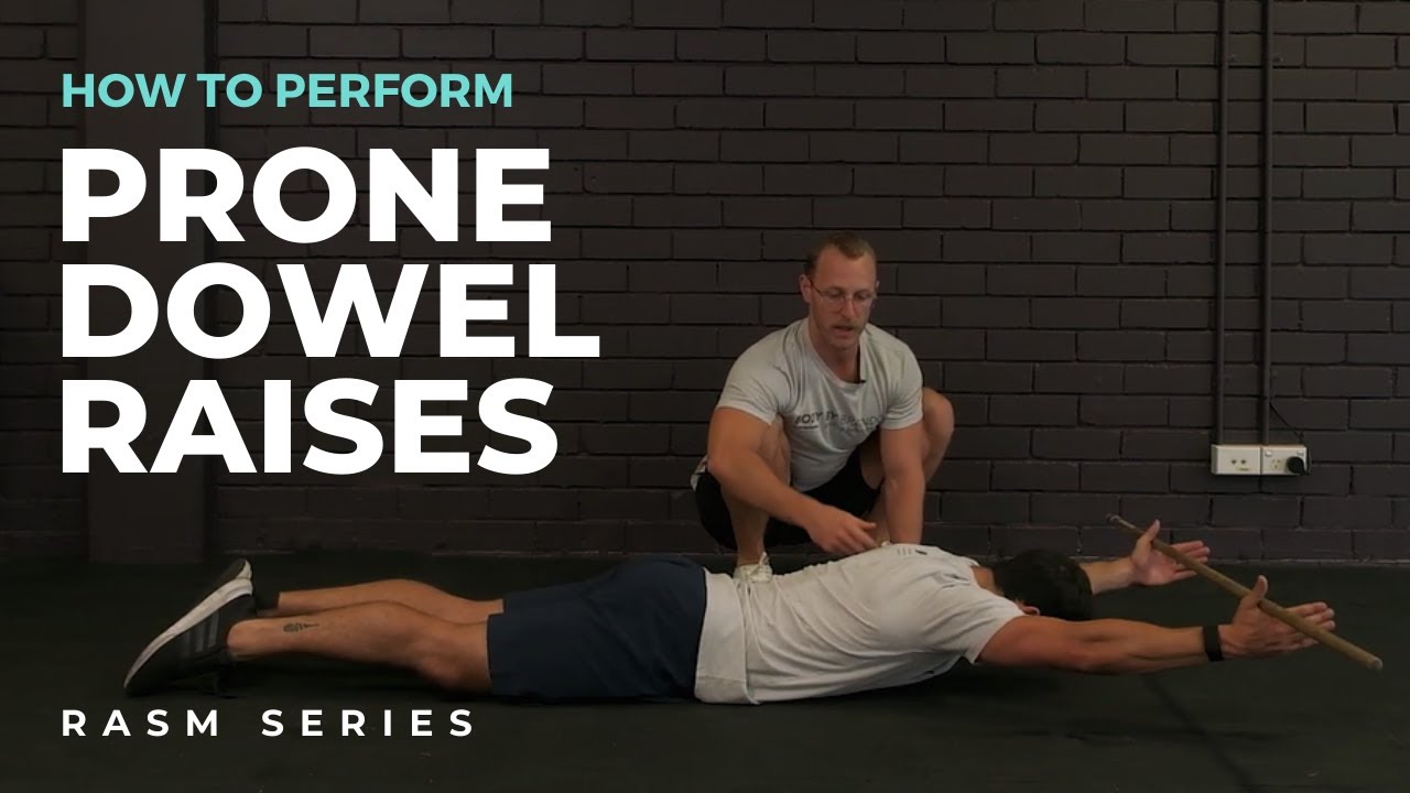 Prone Dowel Raises - RASM - YouTube