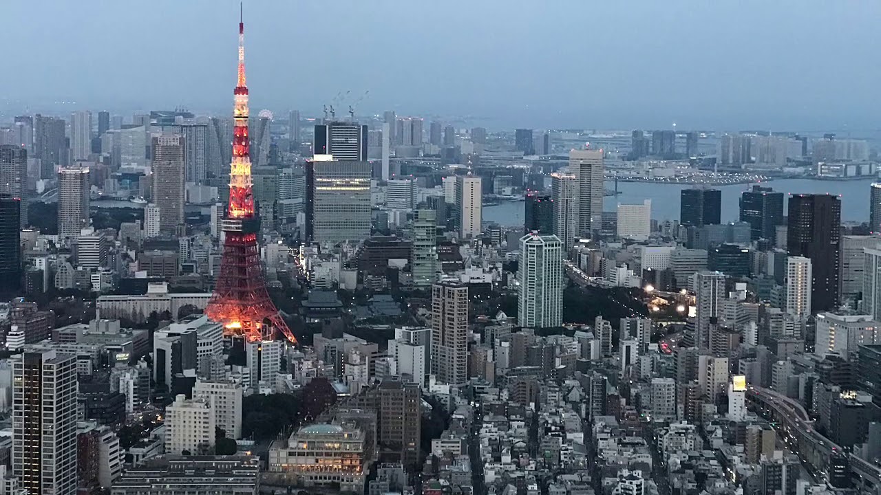 Tokyo Sky View - Roppongi Hills - YouTube