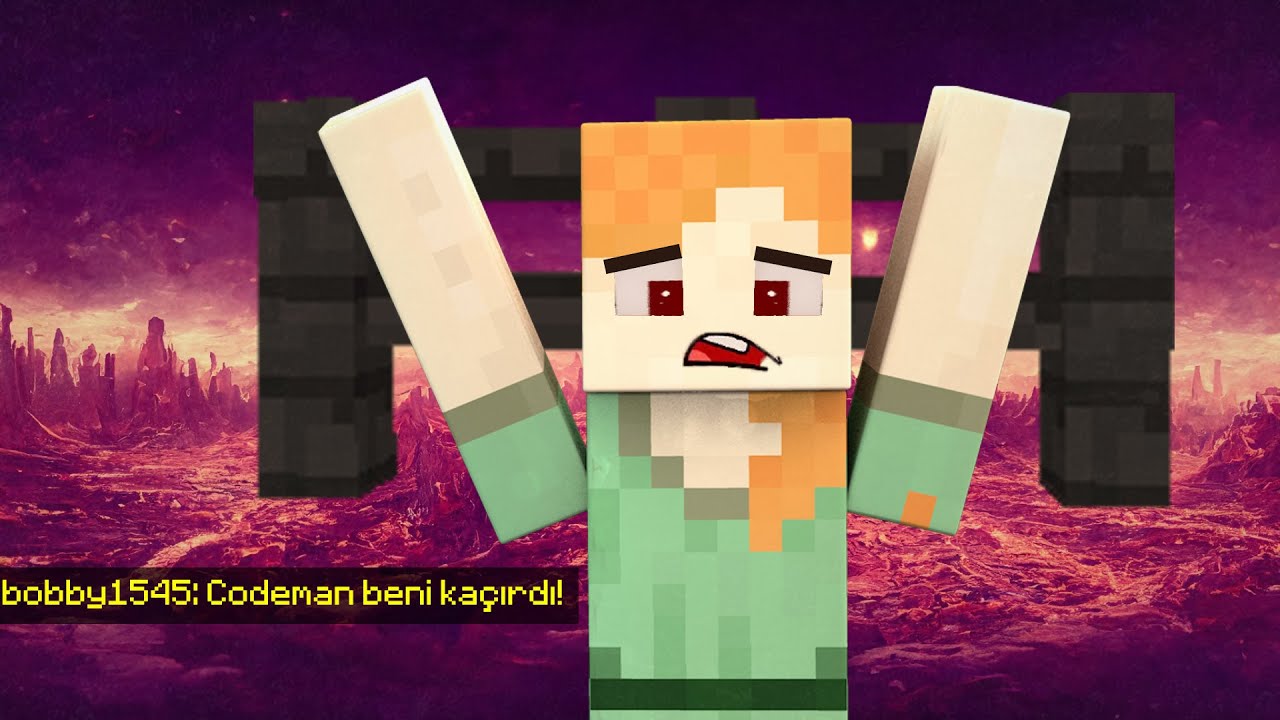 CODEMAN SUNUCUSUNDA BOBBY1545'İ KAÇIRDI!💪💪- Minecraft - YouTube