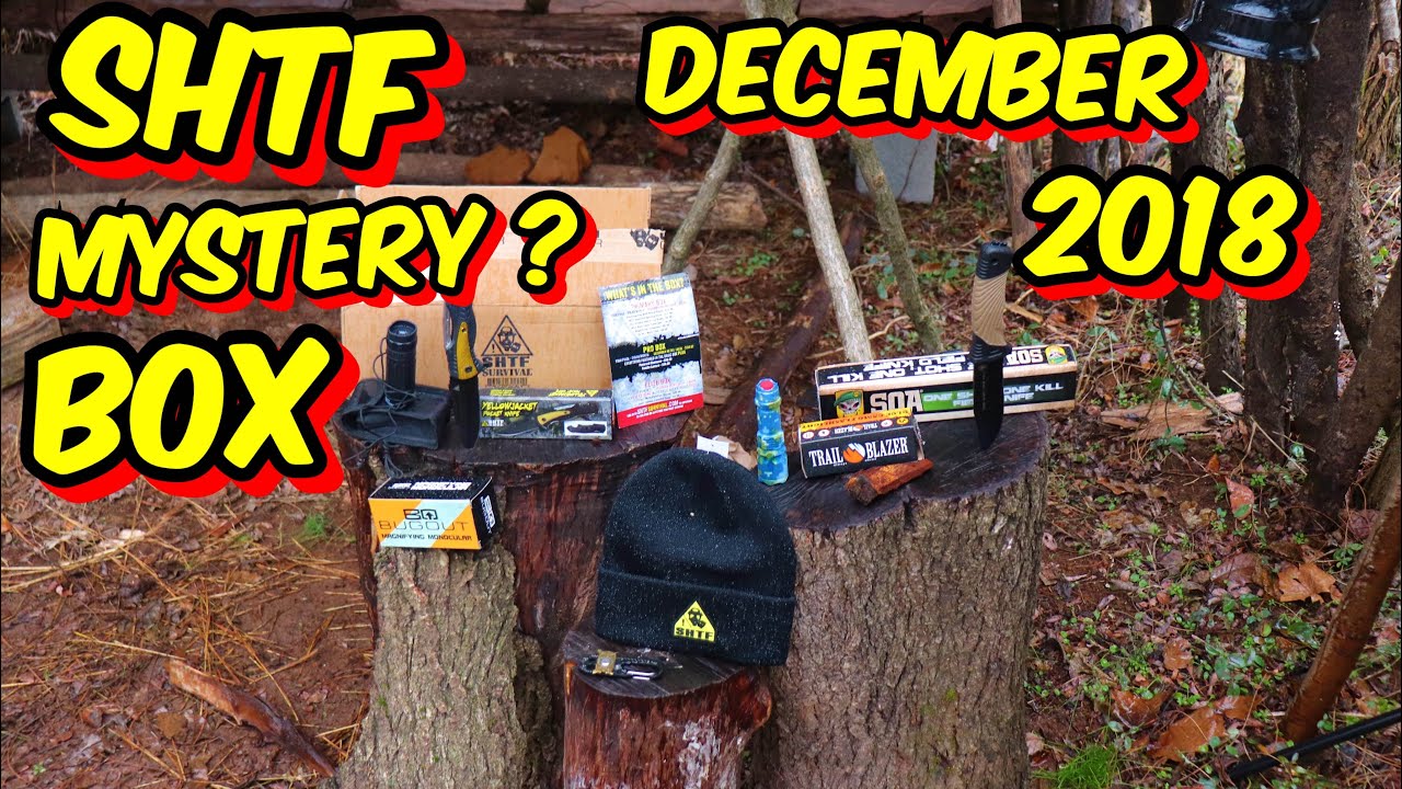 SHTF MYSTERY SUBSCRIPTION BOX , DECEMBER 2018 - BUGOUT, BUSHCRAFT ...