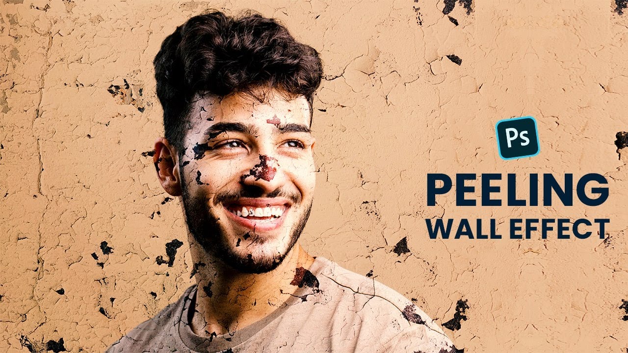 Turn your Photos Into Peeling Wall Effect in Just 2 Minutes - Photoshop ...