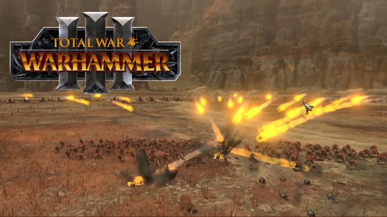 How Fast 20 Grand Cannons Can Take Down 1 Skavenslaves in Total War ...