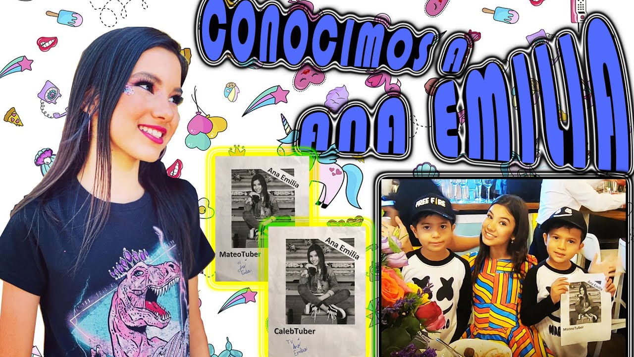 Conocimos a Ana EMILIA | AnaNana Toys | TV Ana Emilia |CalebTuber - YouTube