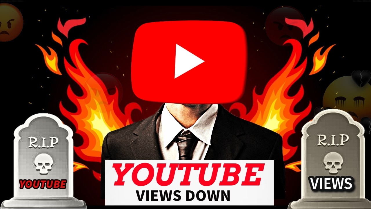YouTube Views Down | YouTube Down fall | 5 Common Mistake #YouTube ...