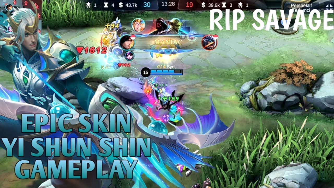 RIP SAVAGE !!! EPIC SKIN GAMEPLAY YSS - Mobile Legends - YouTube