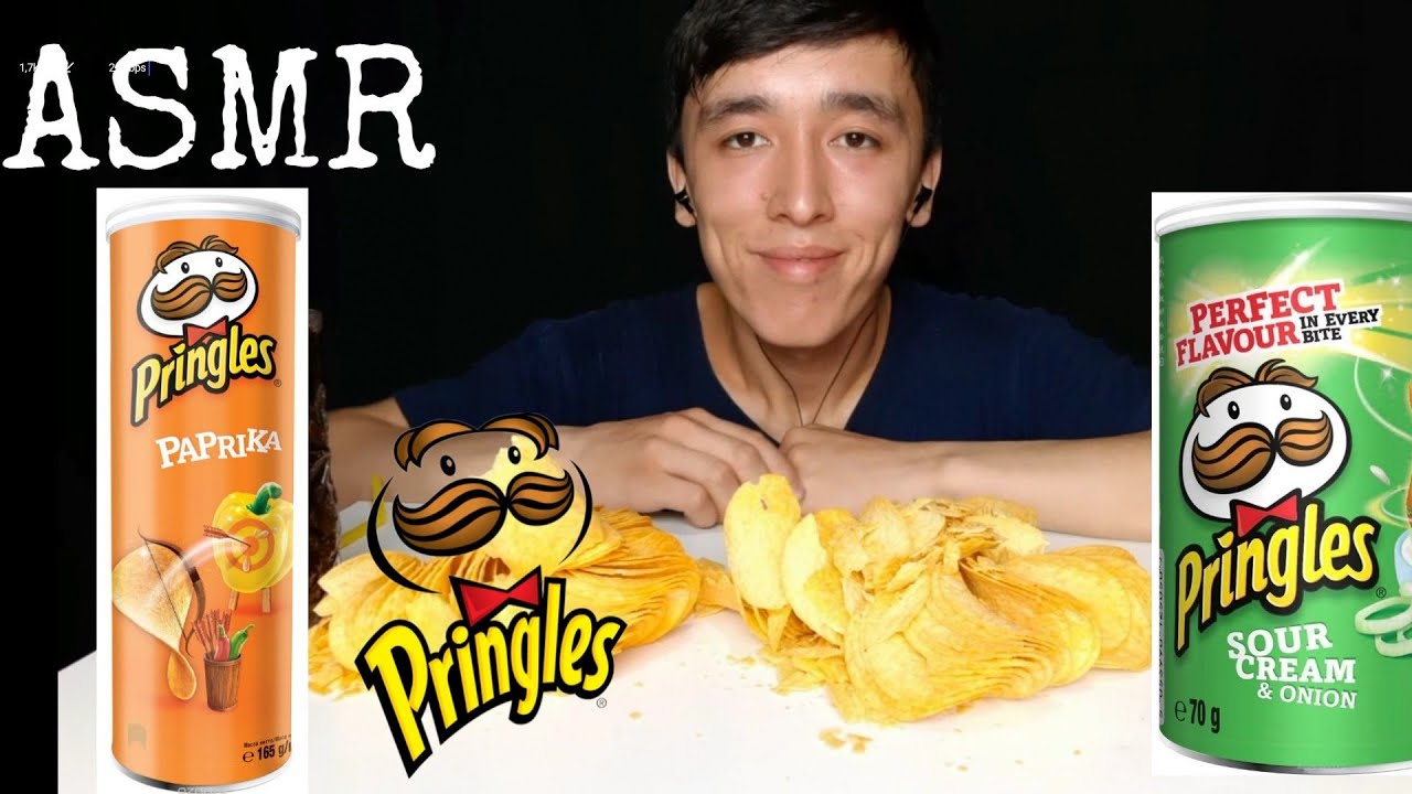 ASMR Pringles (no talking)EATING SOUNDS | ASMR ROWI - YouTube