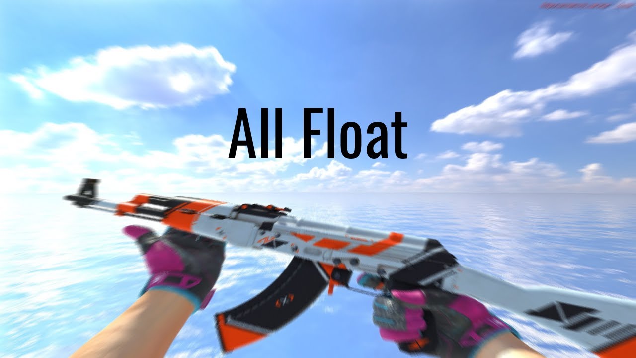 AK-47 | Asiimov | Cs2 All Float Showcase - YouTube