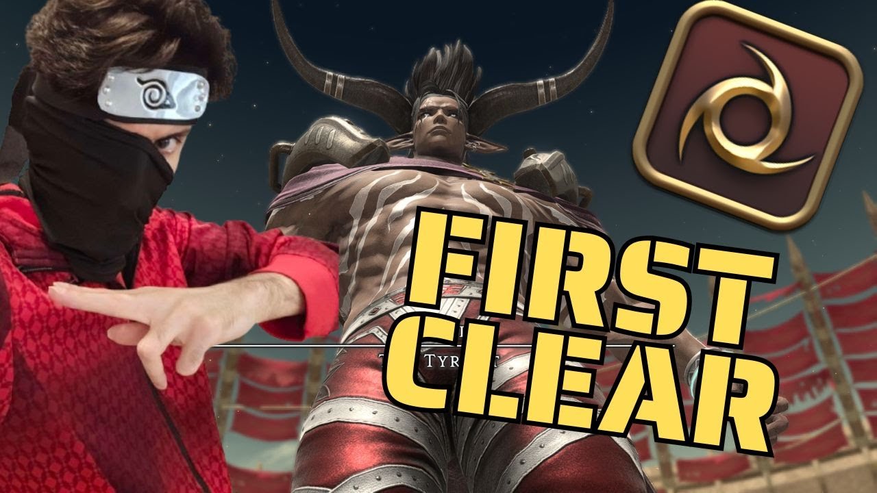 Arcadion M11 Savage Raid First CLEAR! (The Tyrant) Ninja POV | FFXIV EU ...