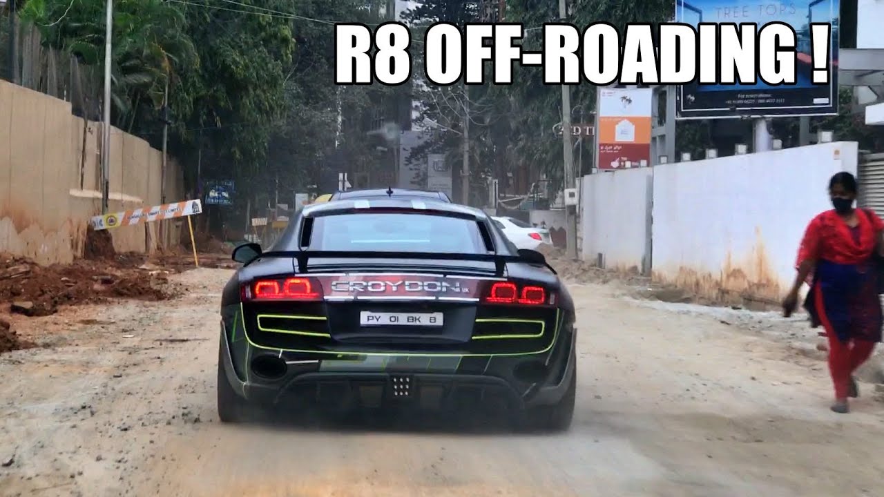 Extreme Modified Audi R8's in INDIA (Bangalore) - V8 & V10. - YouTube