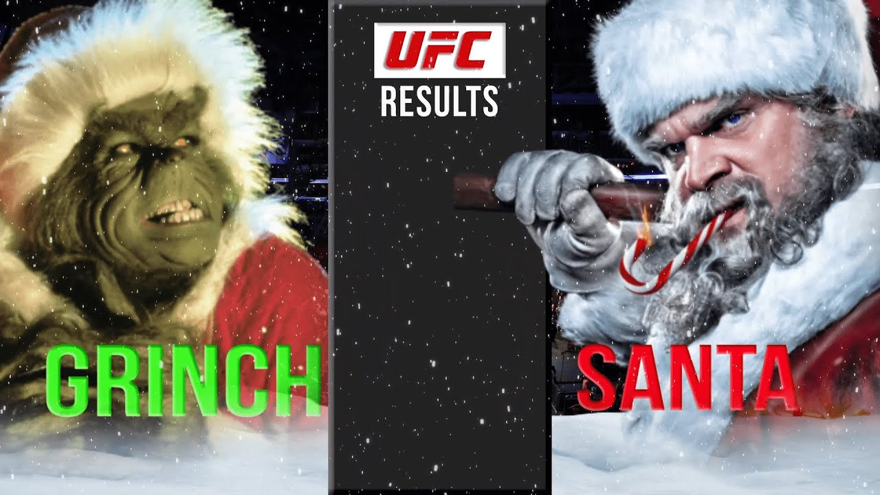 SANTA VS GRINCH💪 | UFC Battle - YouTube