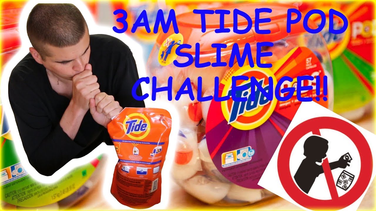 3AM SLIME CHALLENGE For Dummies! - YouTube