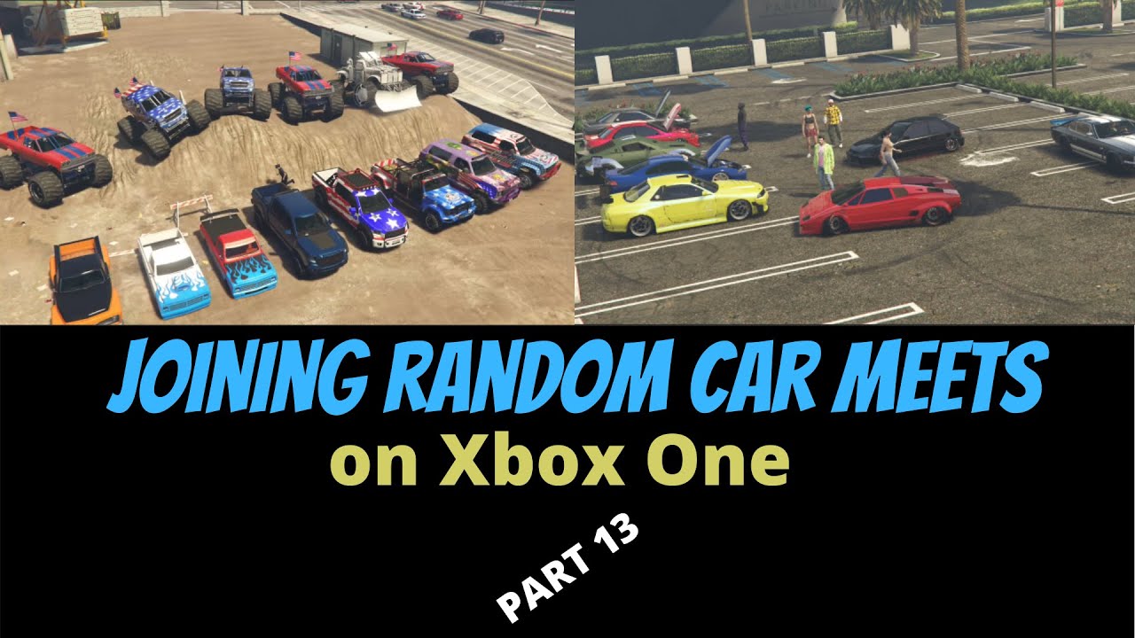 Random car meet PART 13 GTA V ONLINE - YouTube