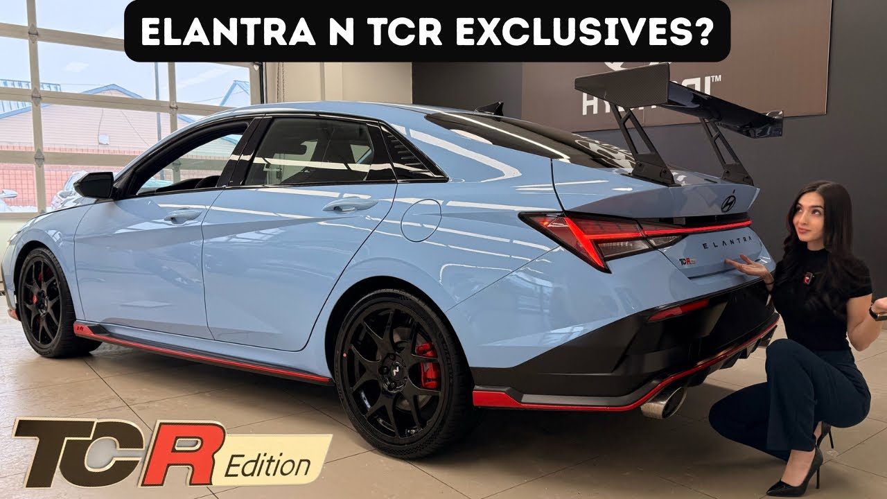 What’s Different for the TCR Edition Elantra N? - YouTube