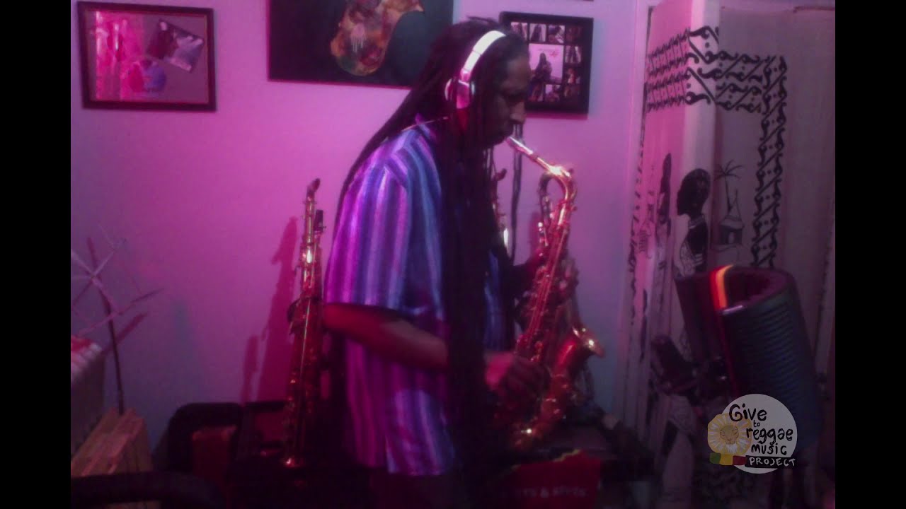 Saxman Jerry Johnson (Give to Reggae music project) - YouTube