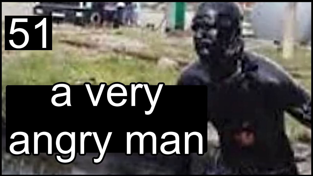 The Grease Man: A very angry man - YouTube