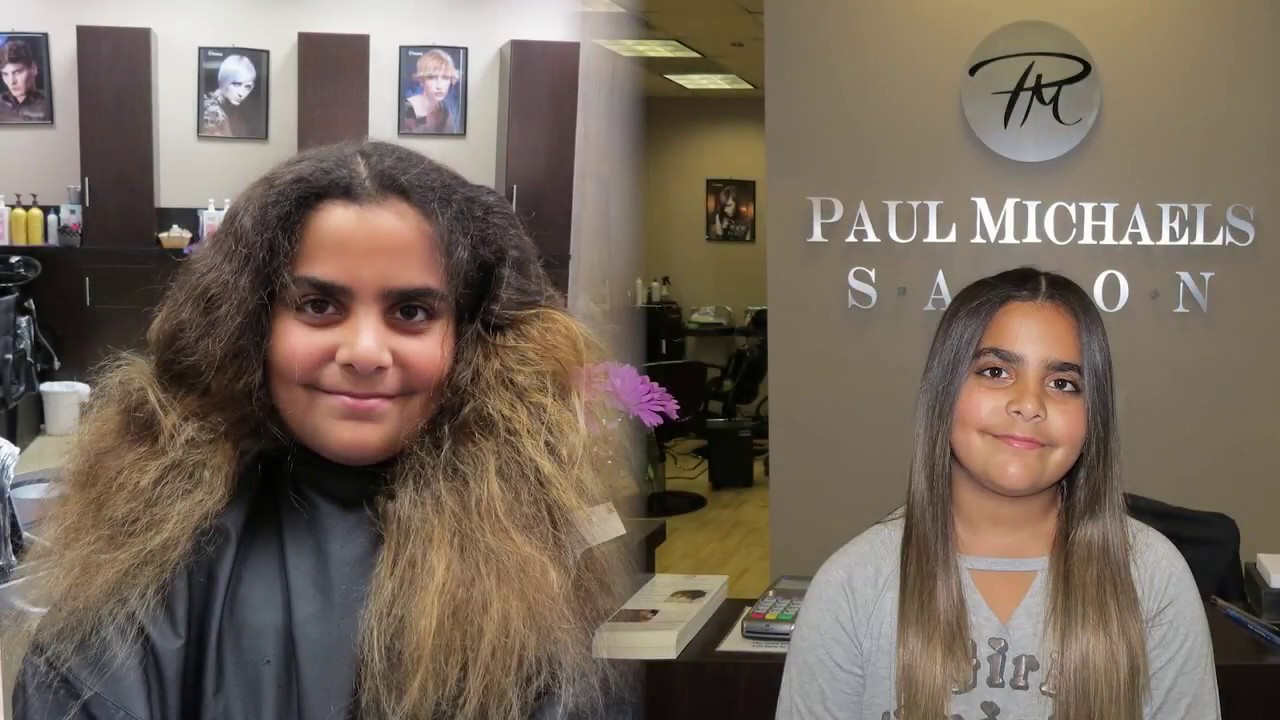 Extreme Hair Makeover Keratin Treatment - YouTube