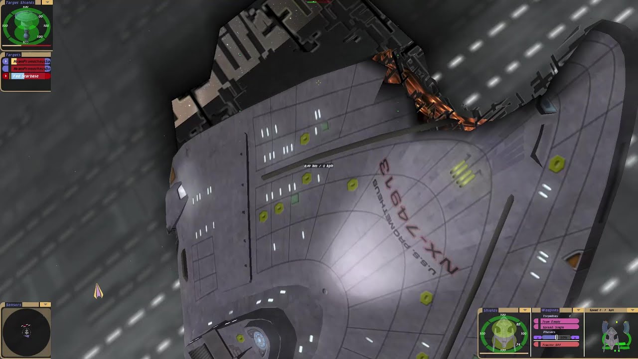 Multi Vector Assault Mode Inside a Starbase USS Prometheus Star Trek ...