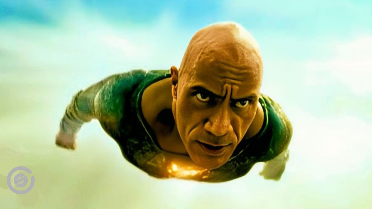 Black Adam Vs- Intergang Hoverbikes - JSA Chase Scene - Black Adam ...