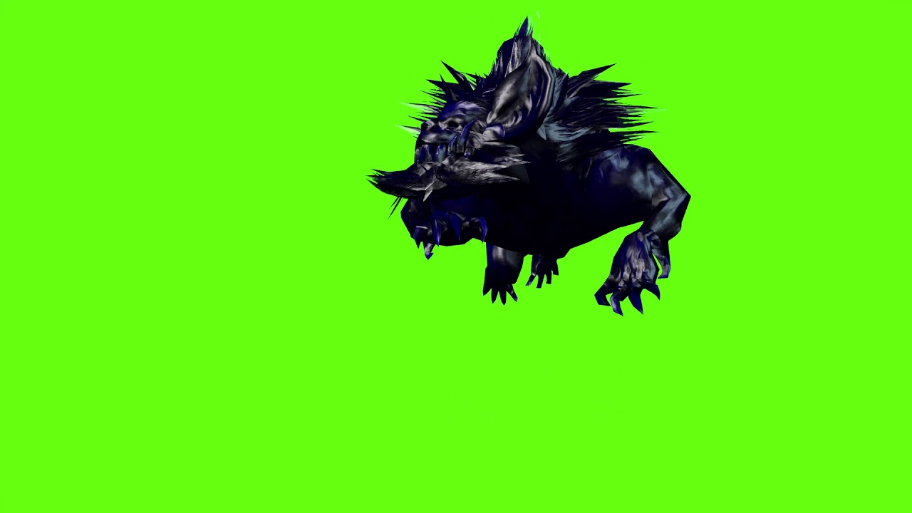 Green Screen Mythological Creature Video - YouTube