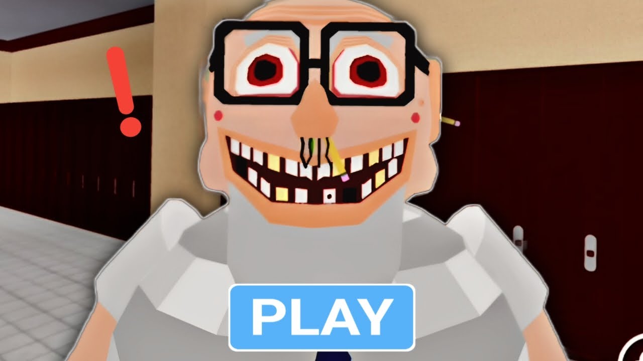 ESCAPE MATH TEACHER! (OBBY) ROBLOX || Jumpscare & Gameplay - YouTube