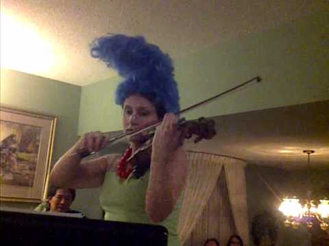 CarmelleCon: Simpsons theme on violin - YouTube