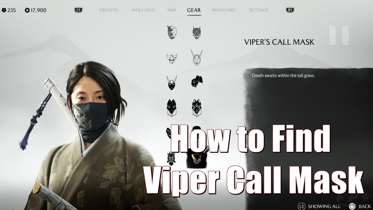 Ghost of Yotei - How to Find Viper Call Mask - YouTube