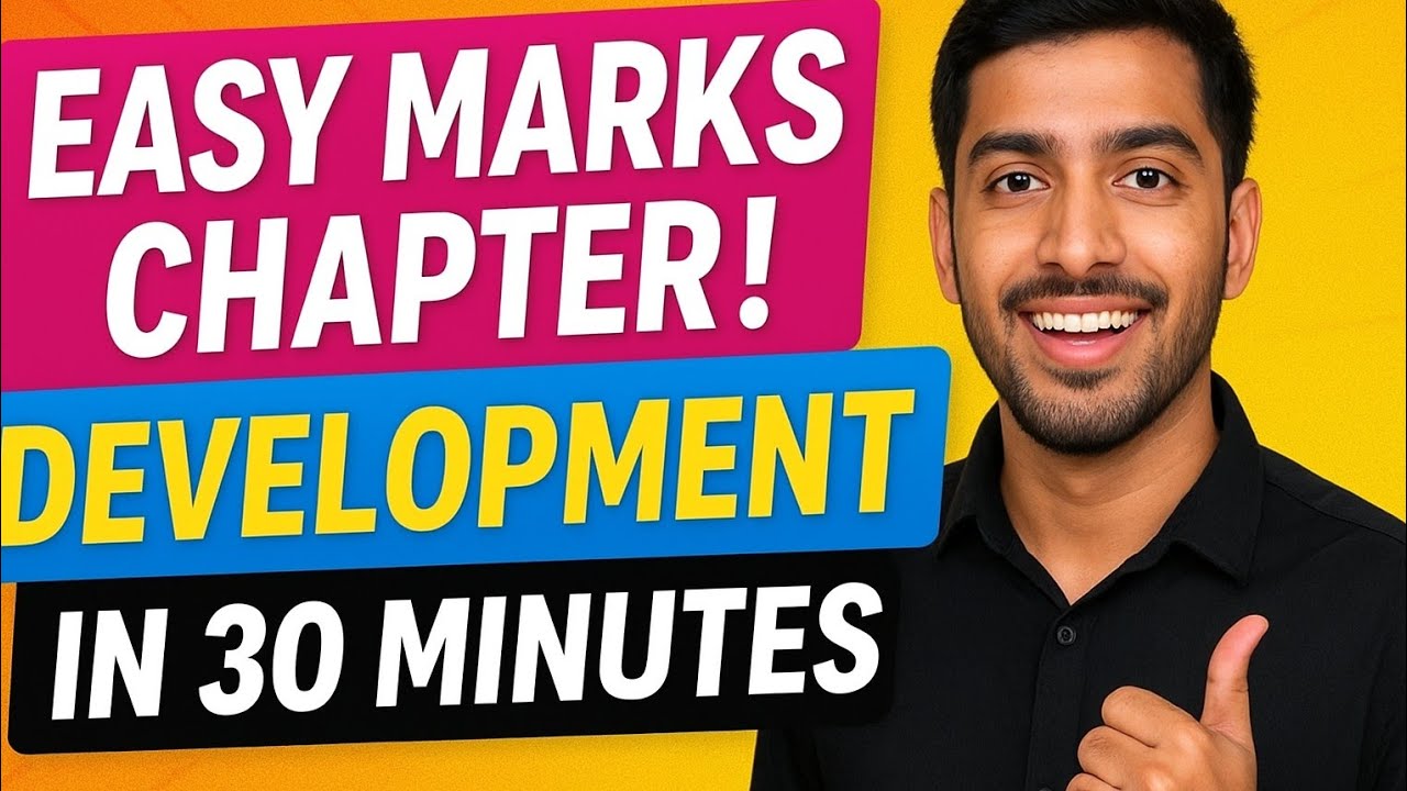 Development One shot revision🔥 + important Hw questions 🔥 #boardexams # ...