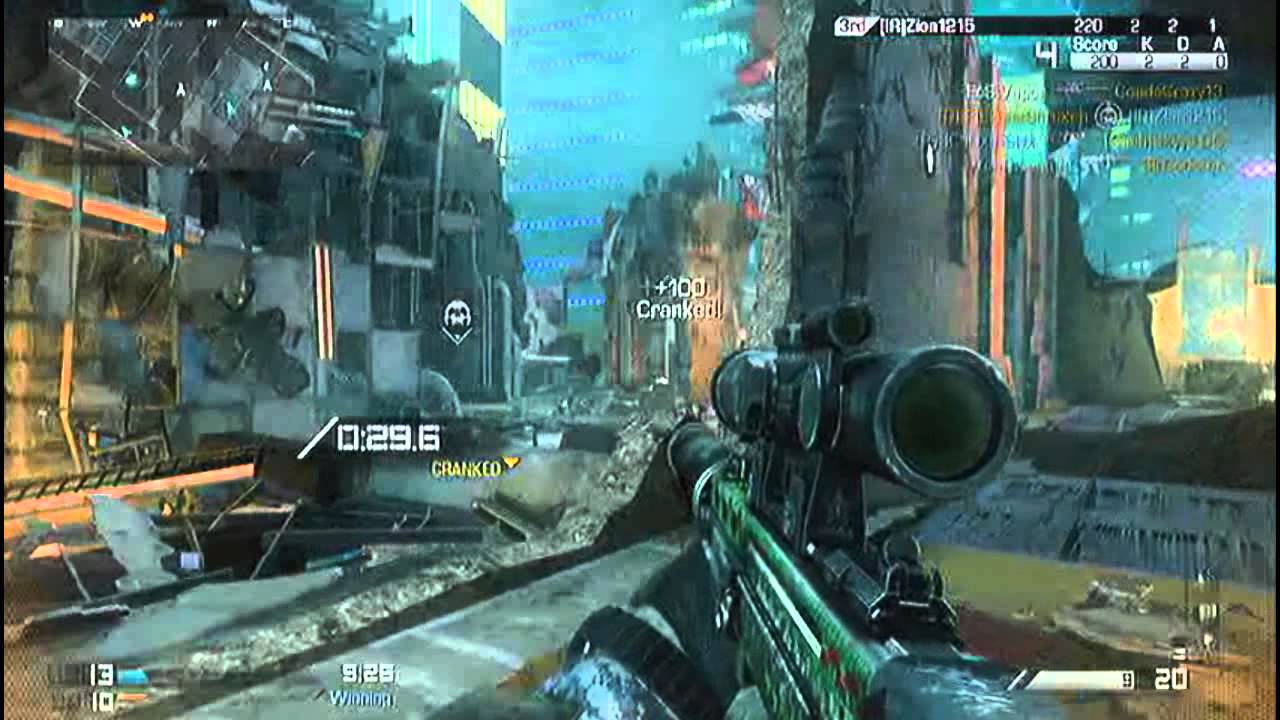 Call of Duty Ghosts Sniper Montage - YouTube