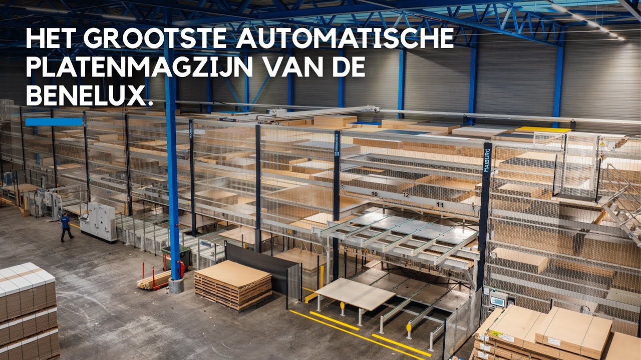 Het grootste automatische platenmagazijn van de Benelux | Maiburg - YouTube